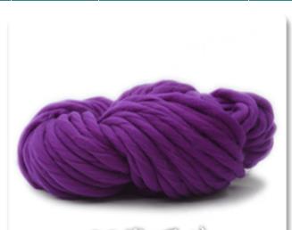 Bulky Yarn,Super Chunky Yarn Washable Roving for Arm Knitting Extreme ...
