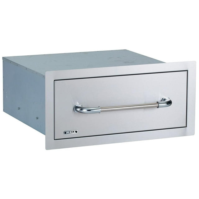 Bull 24-Inch Stainless Steel Single Access Drawer - 09980 - Walmart.com
