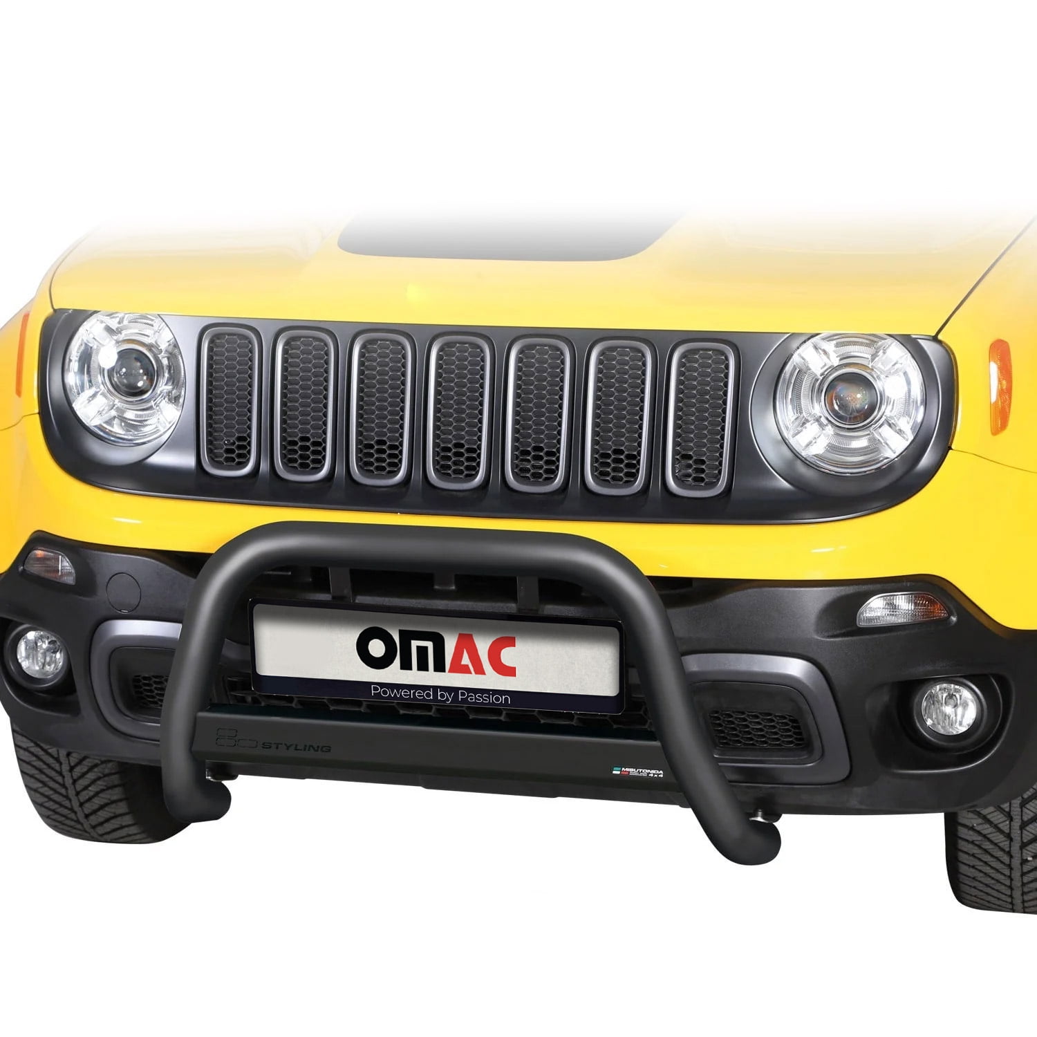 Bull Bar Push Front Bumper Grille for Jeep Renegade Trailhawk 2015-2018 ...