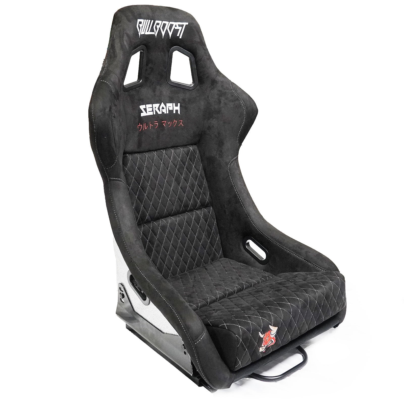 Bull Boost Adjustable Racing Lowered Ultra Max Bucket Seat with Slider ...