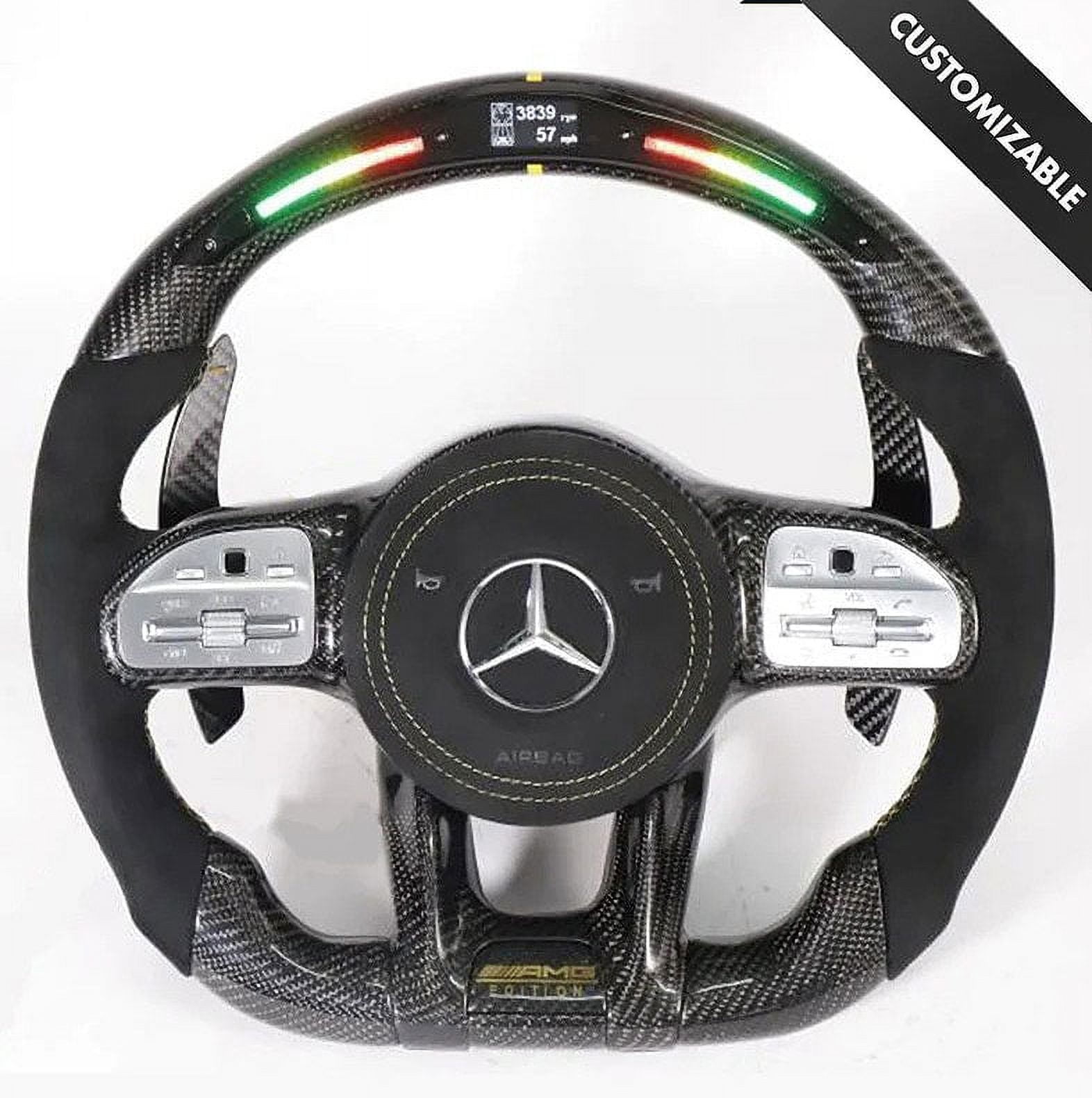 Bull Boost Performance Customizable Automotive Steering Wheels, Leather ...