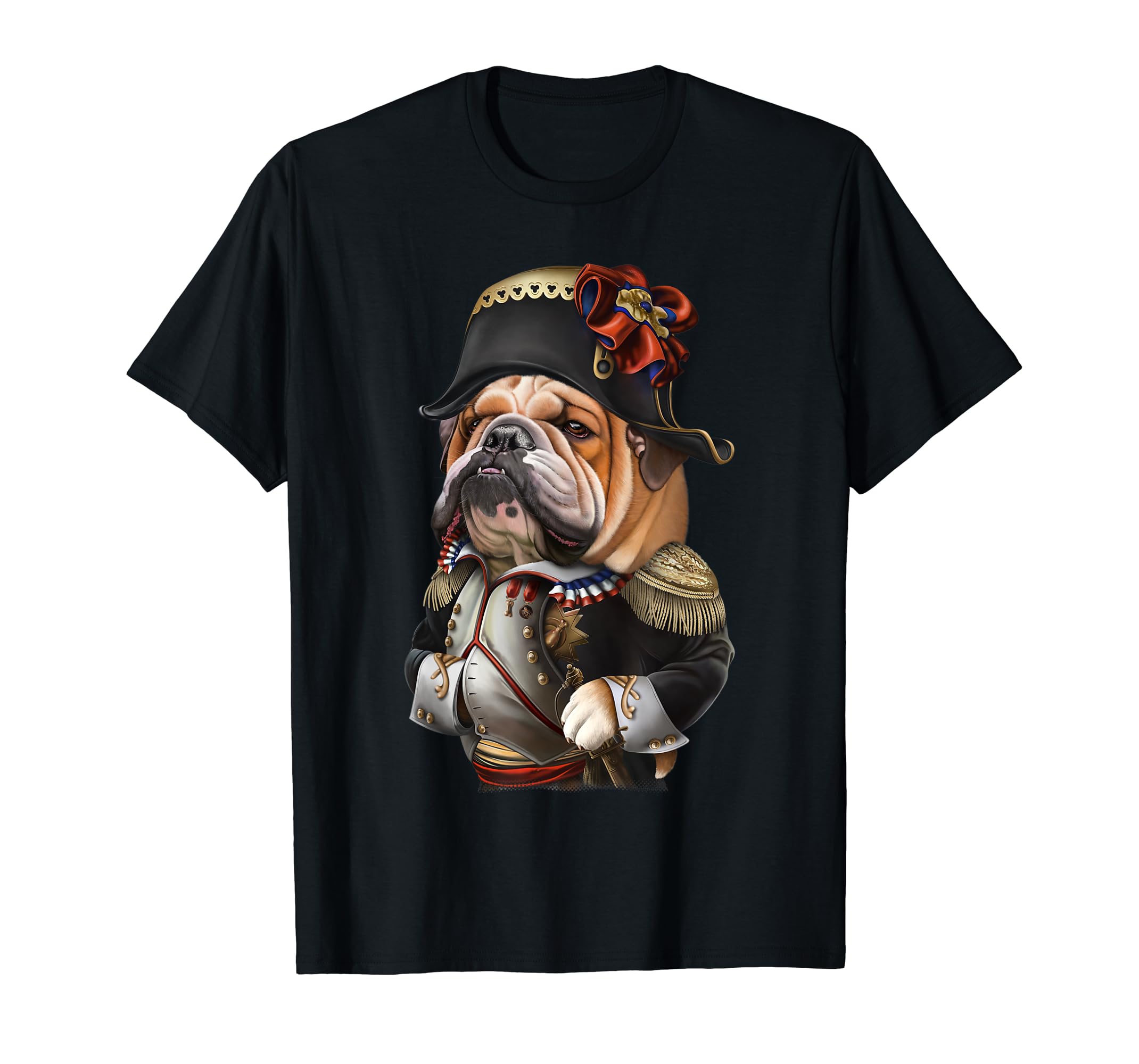 Bull Dog as Napoleon Bonaparte of France T-Shirt - Walmart.com