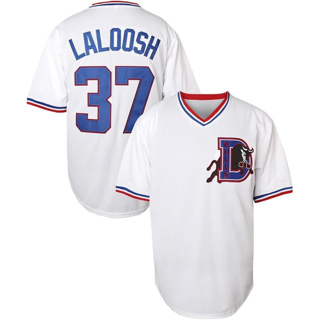 Bull Durham Jerseys 8 Crash Davis Nuke' LaLoosh Movie Baseball Jerey ...