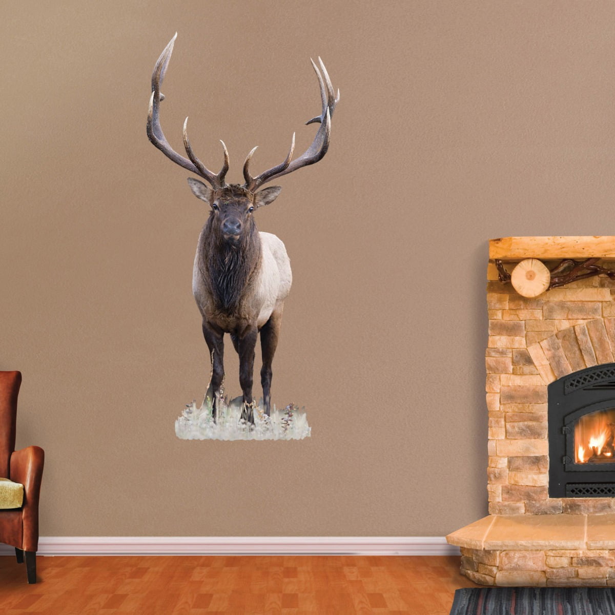Bull Elk - Cutout - Walmart.com
