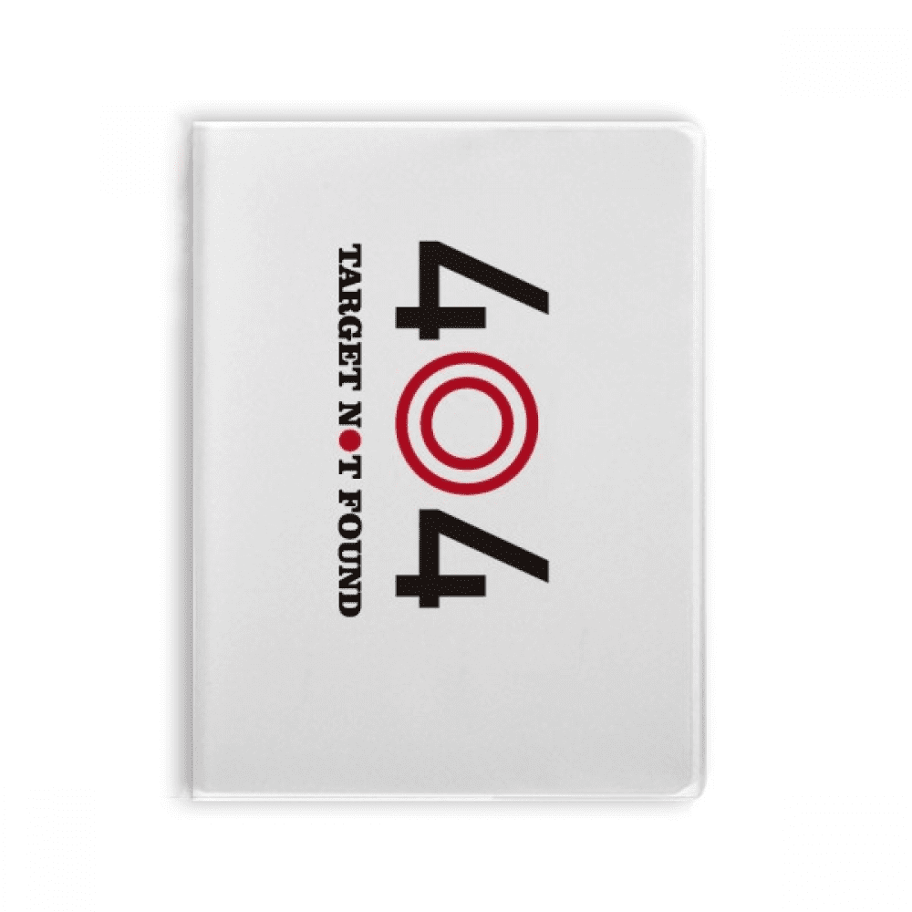 Bull Eye Miss Target Aim Art Deco Fashion Notebook Gum Cover Diary Soft ...