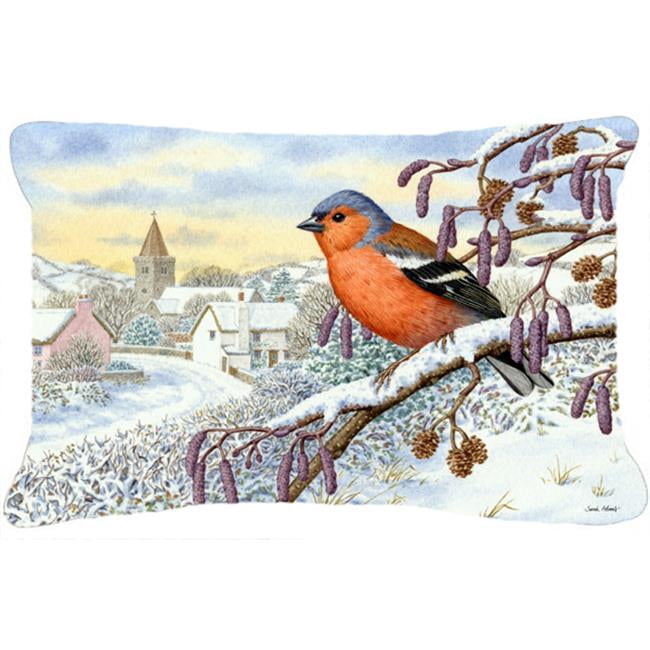 Bull Finch Fabric Decorative Pillow - Walmart.com