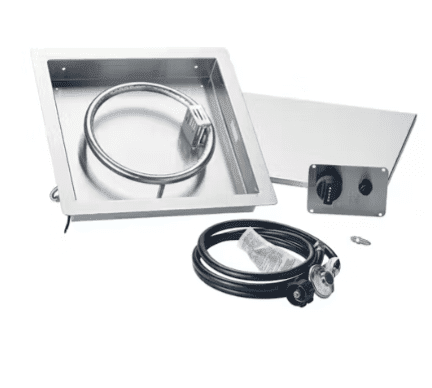 Bull Fire Pan with 10-inch Ring Burner Stainless Steel - Walmart.com