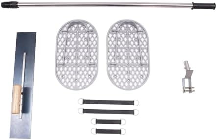 Bull Float Concrete Tool Kit, 19.6''x3.9'' Square End Stainless Steel ...
