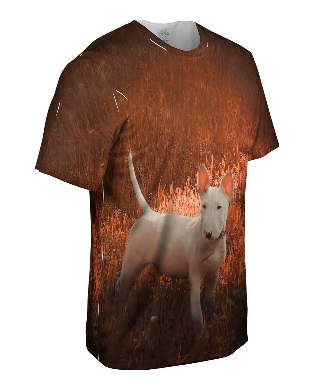 Bull Grass Puppy Mens T-Shirt All Over Print - Walmart.com