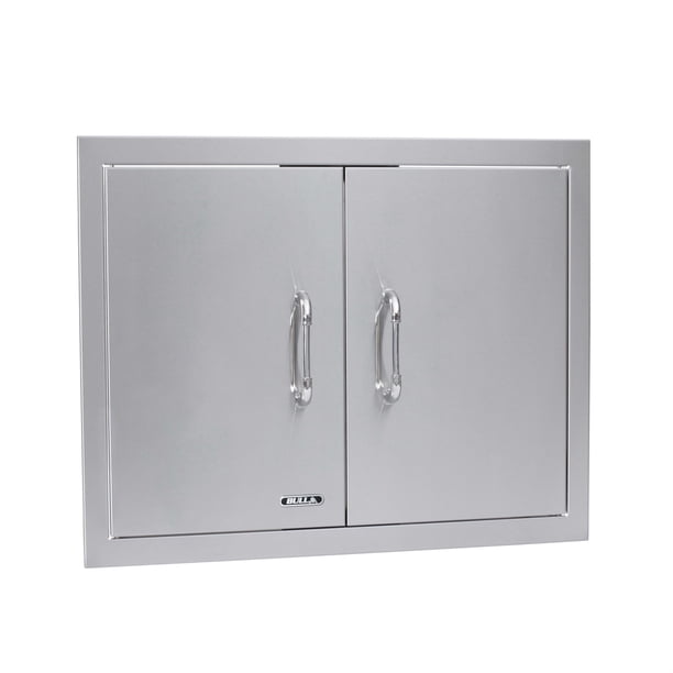 Bull Outdoor Products Double Trash Access Drawer, Stainless Steel ...
