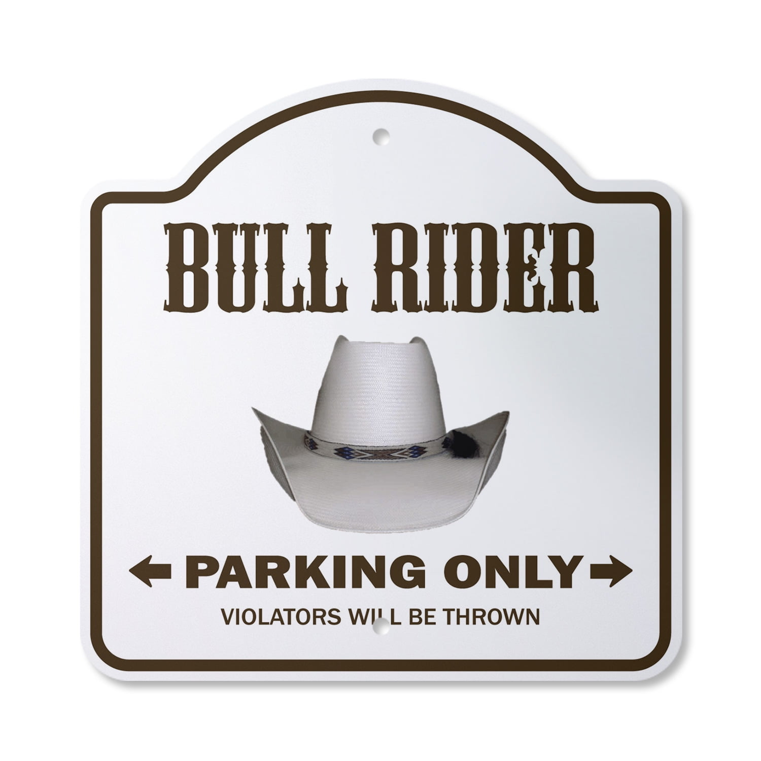I'm The Bull Rider 10” x 10” Sign | Indoor/Outdoor Plastic ...