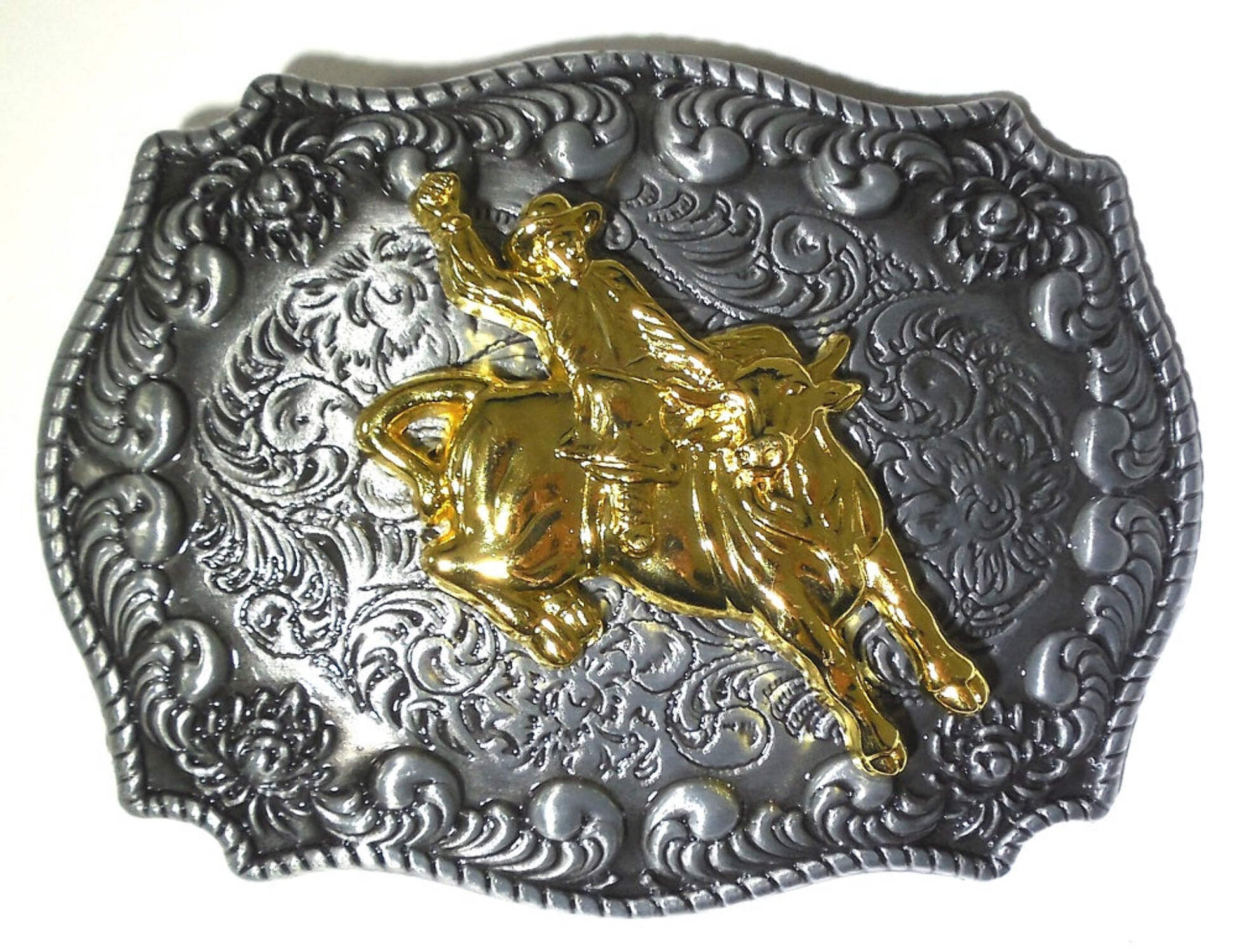 Bull Rider Cowboy Western Rodeo Fashion Unisex Cowboy and Cowgirl Belt ...