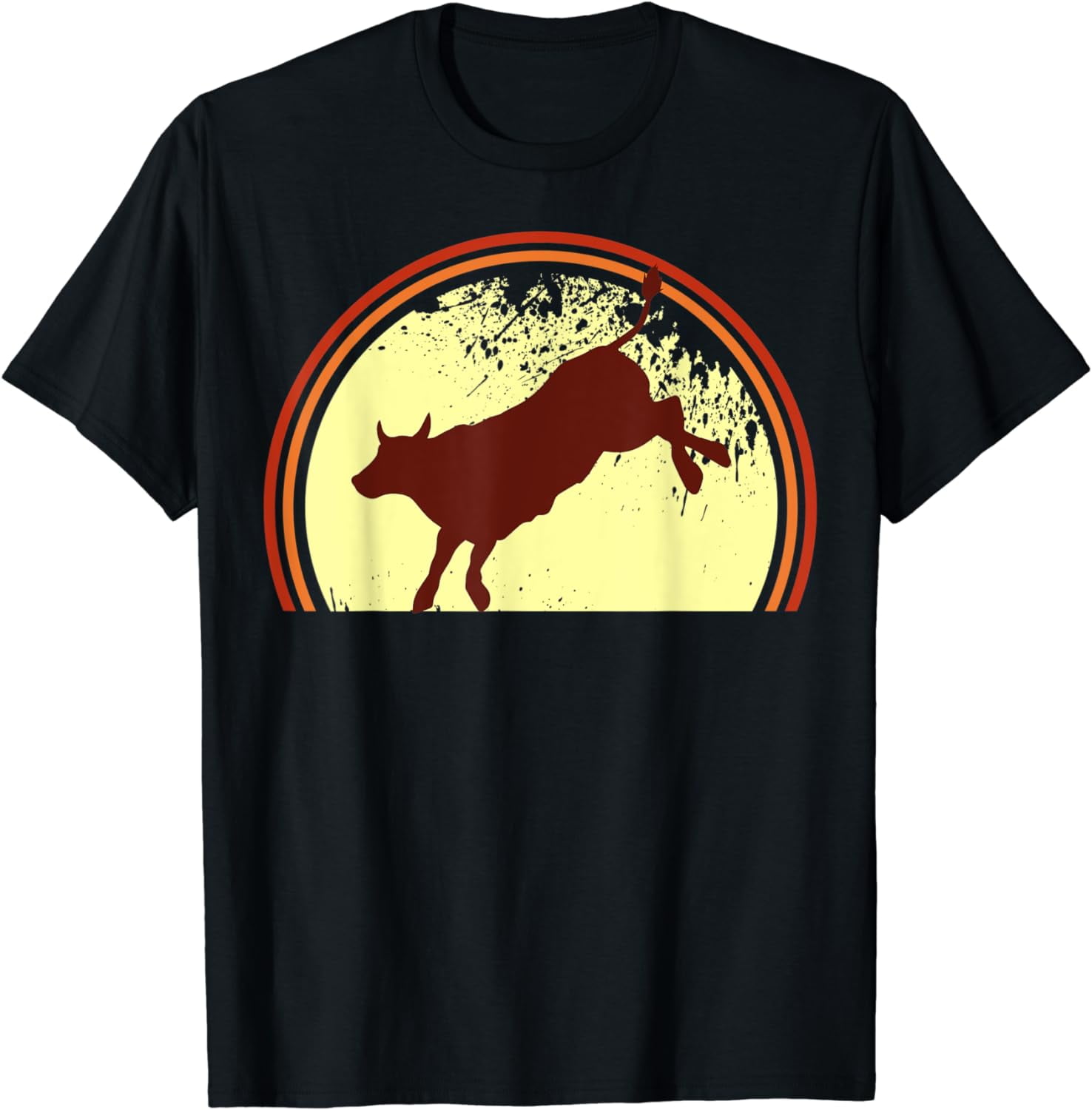 Bull Riding Cowboy Rodeo Sport Bull Rider T-Shirt - Walmart.com