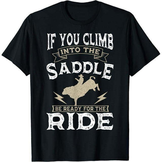 Bull Riding Rodeo Sport Cowboy Bull Rider T-Shirt - Walmart.com