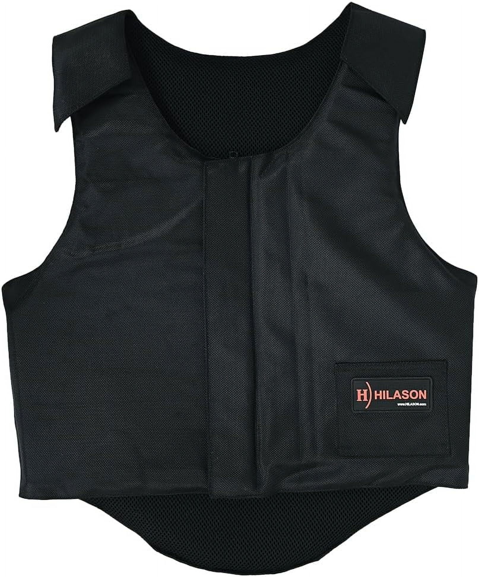 Bull Riding Vest Black Bull Pro Rodeo Cordura | Unisex Rodeo Vest ...