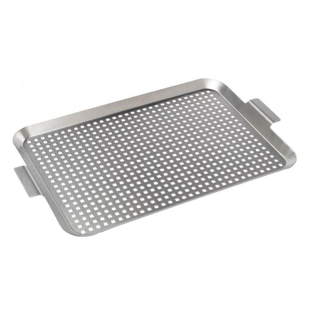 Bull Stainless Steel Barbecue Charbroil Gas Grill Grid Tray Part w/Side ...