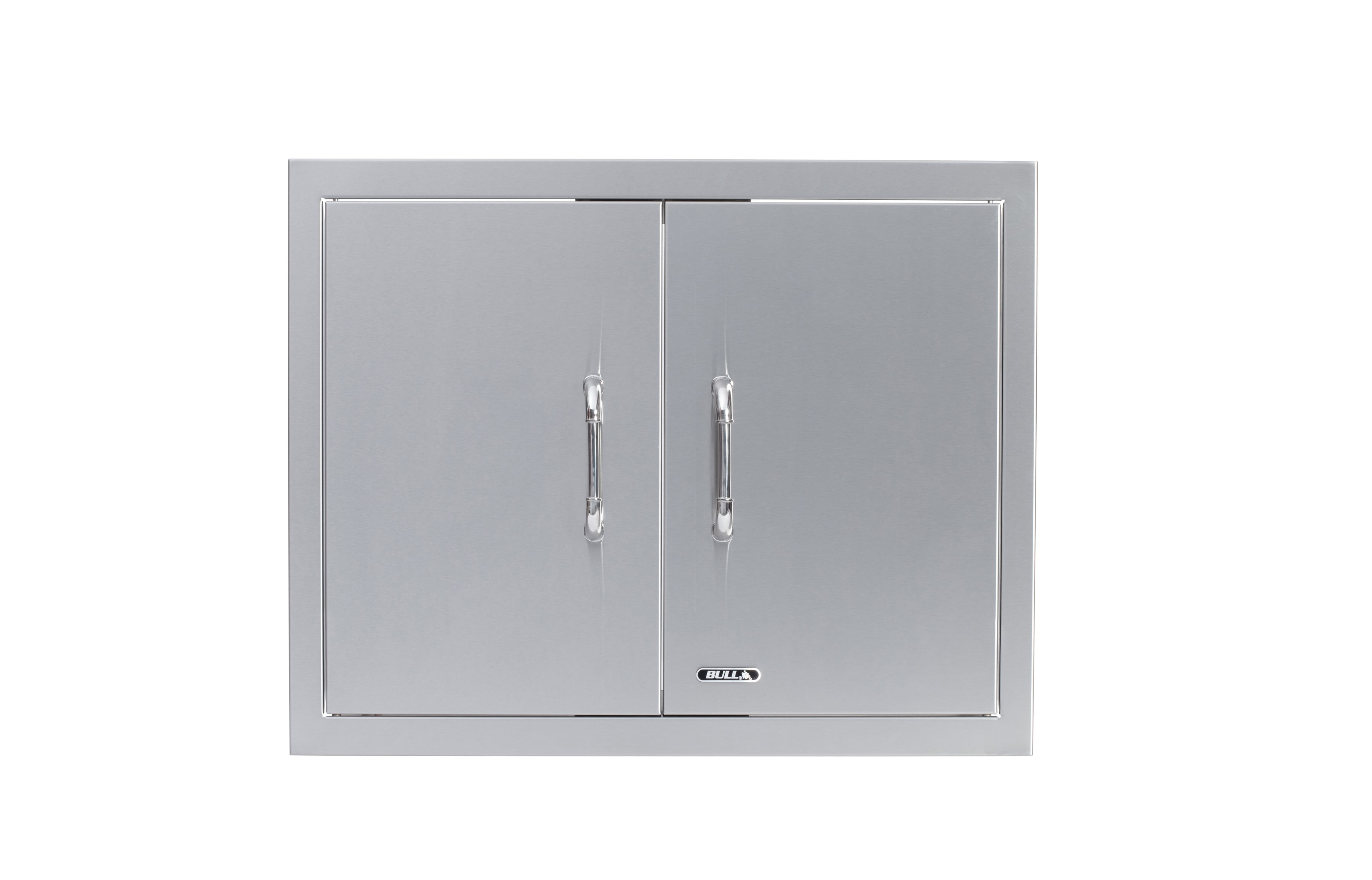 Bull Stainless Steel Double Doors, 25-Inch (33570) - Walmart.com