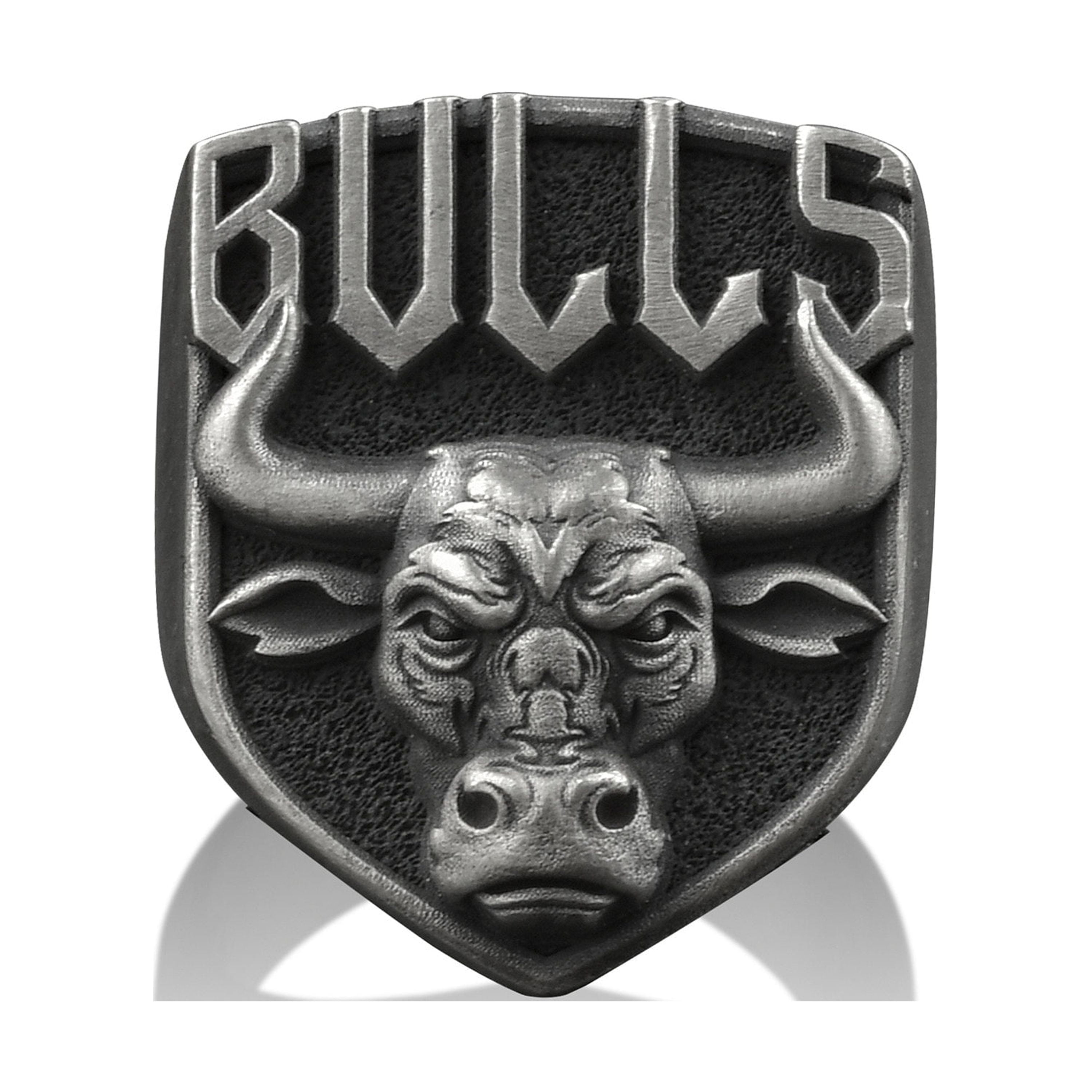 Bull Sterling Silver Signet Ring for Men, Taurus Bull Zodiac Men Ring ...