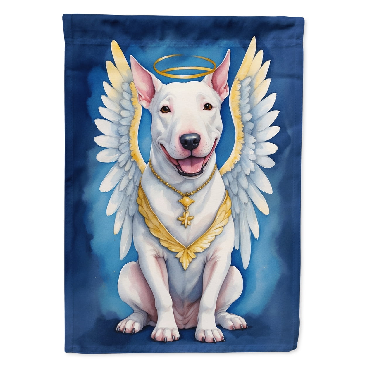 Bull Terrier My Angel House Flag 28 in x 40 in - Walmart.com