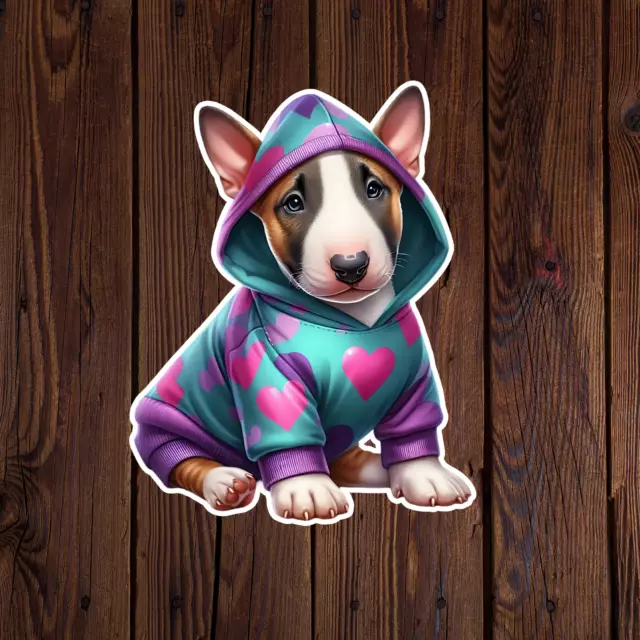 Bull Terrier Sticker Dog Puppy Cute Animal Pet Novelty Laptop Sticker ...