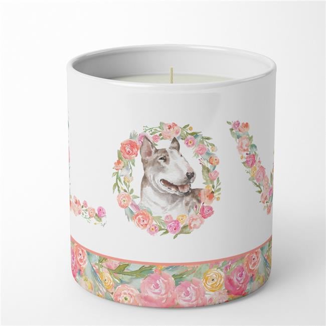 Bull Terrier Style 1 LOVE 10 oz Decorative Soy Candle - Walmart.com