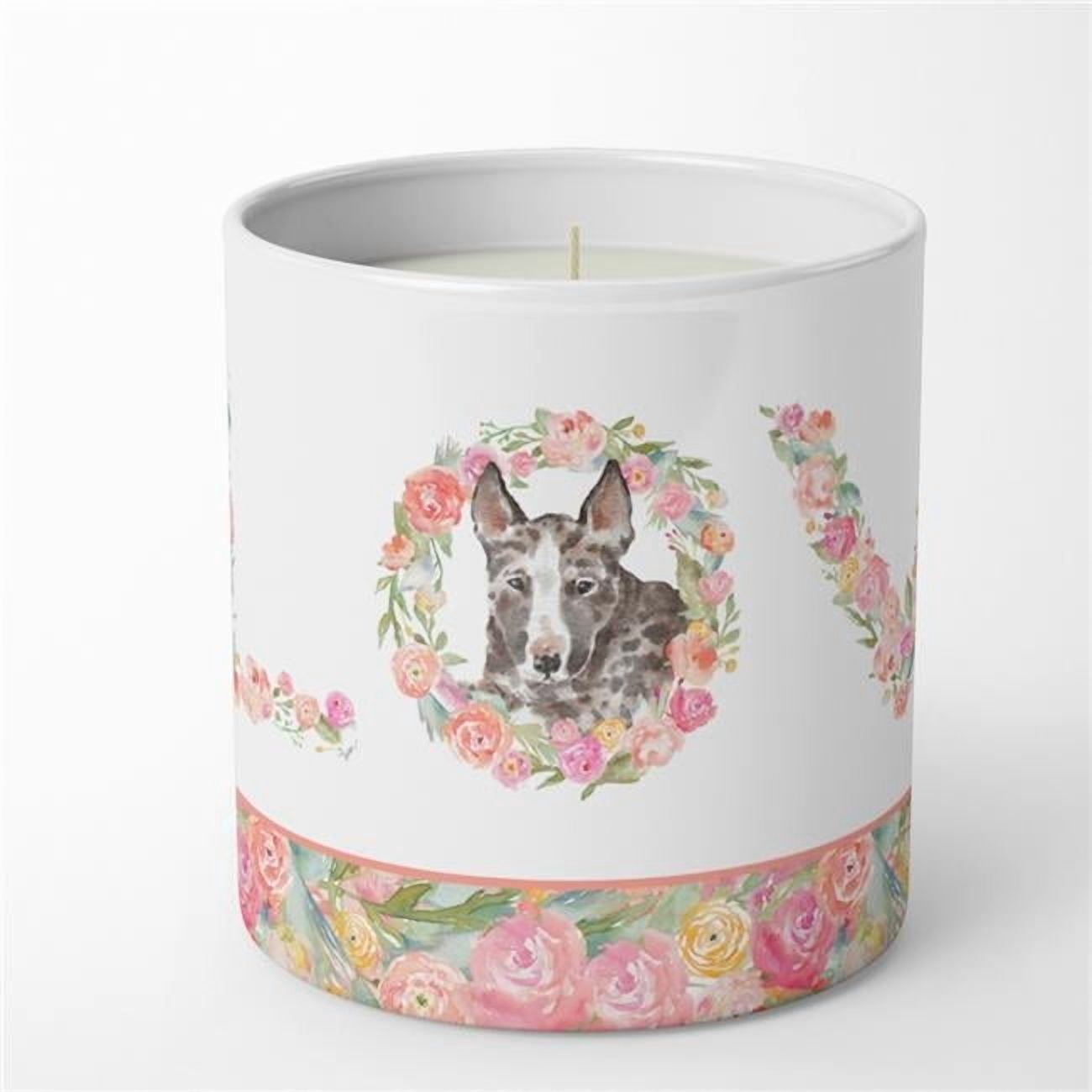 Bull Terrier Style 4 LOVE 10 oz Decorative Soy Candle - Walmart.com