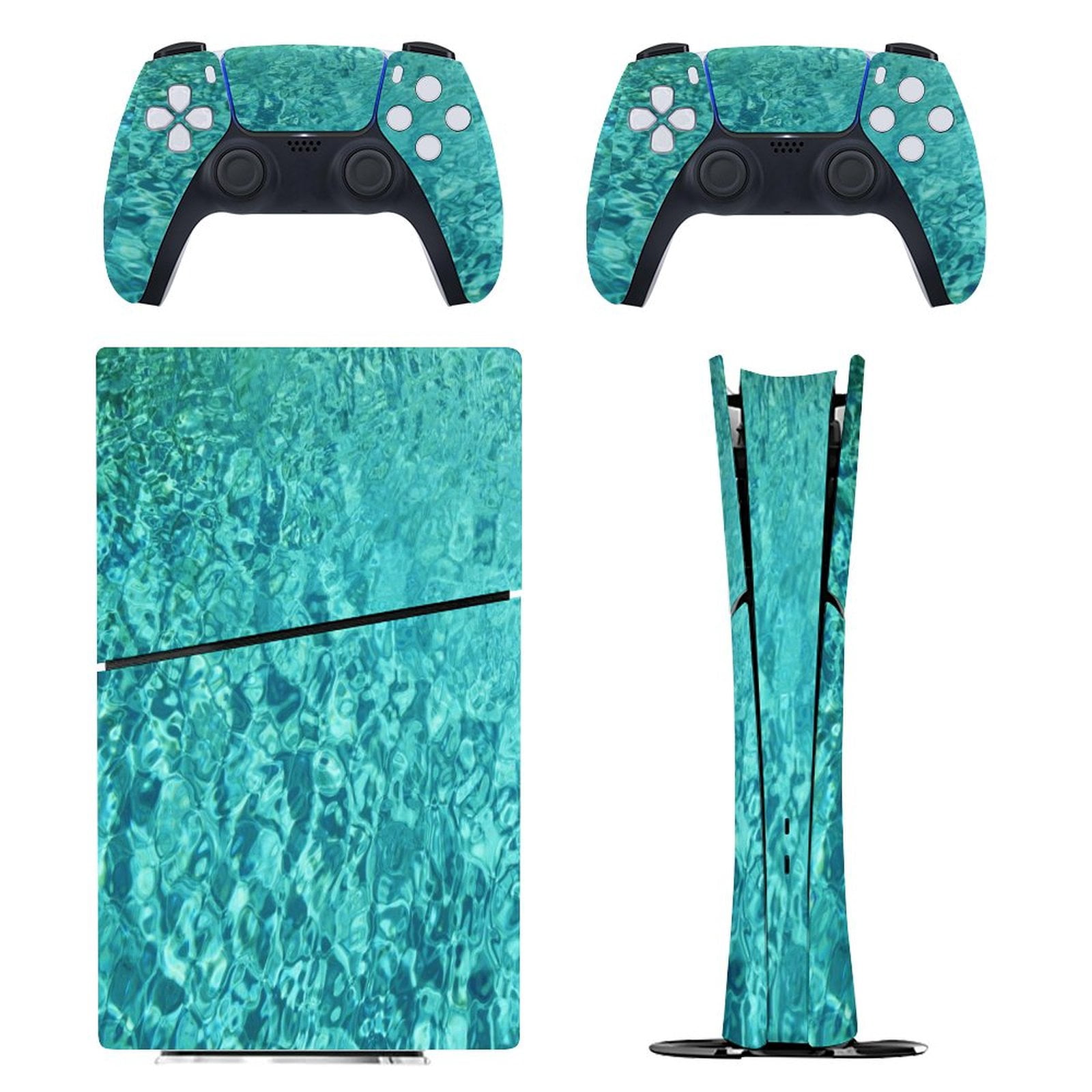 Bull Water Sea PS5/PS5 Slim Digital Disc Skin Sticker For Console And ...