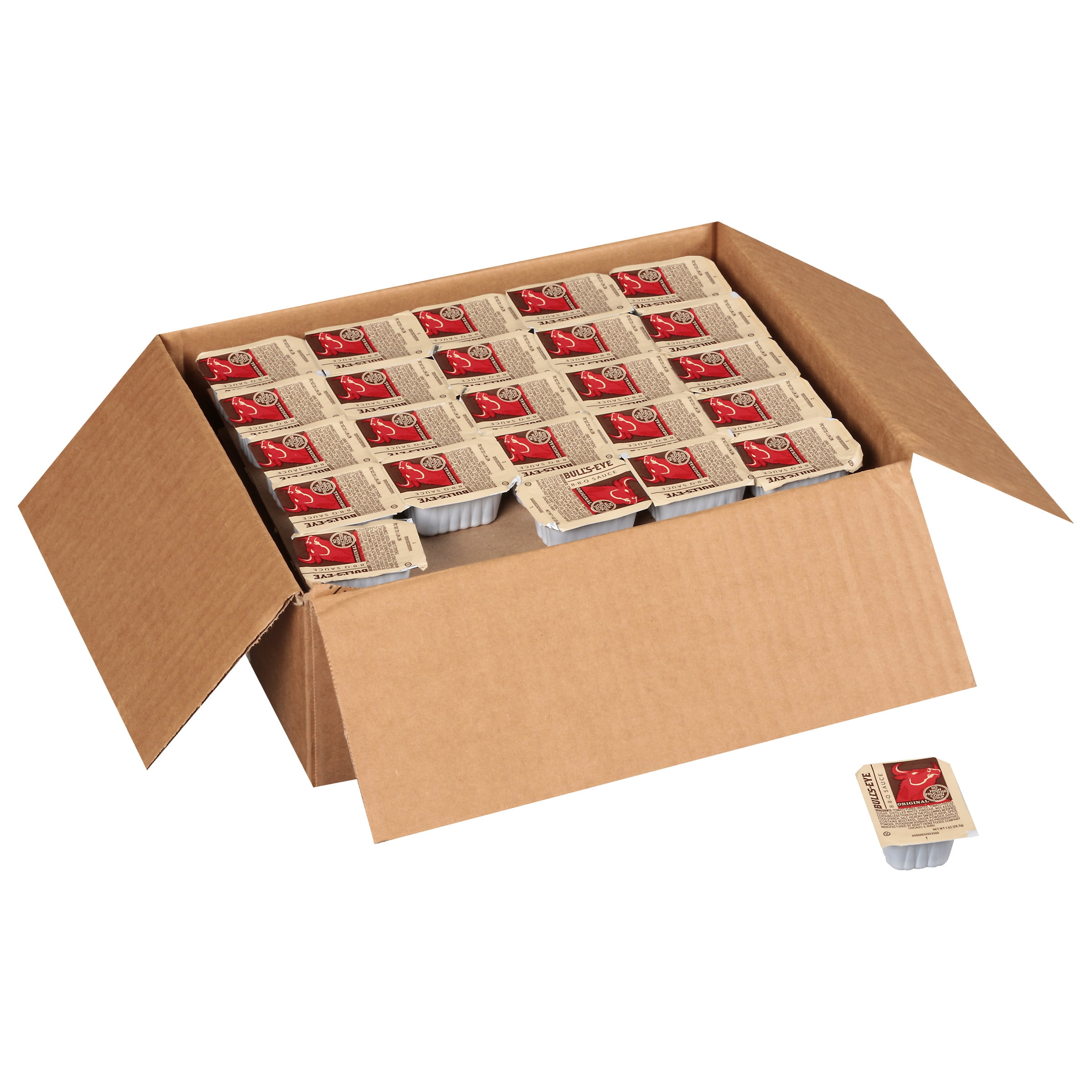 Bull's Eye Original BBQ Sauce, 100 ct Casepack, 1 oz Cups - Walmart.com