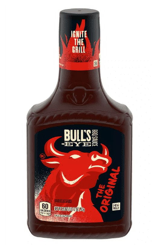 Bullseye BBQ Sauce, Sweet Hickory, Smoky Molasses, Pulled Pork Marinade ...