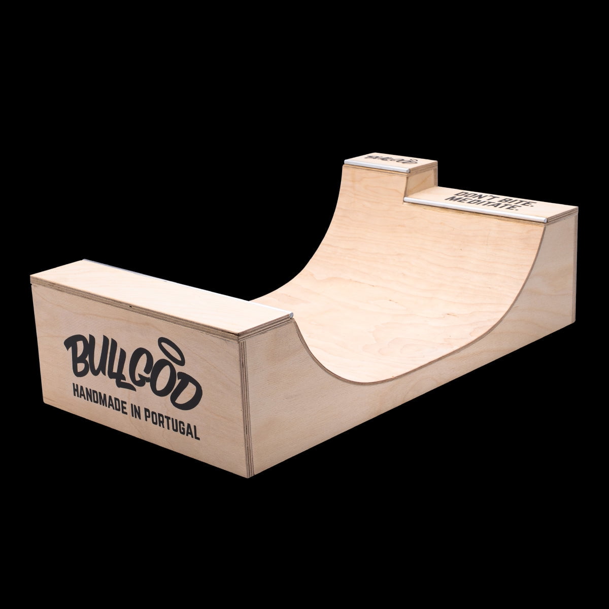 BullGod Fingerboard Ramp - Half Pipe - Walmart.com