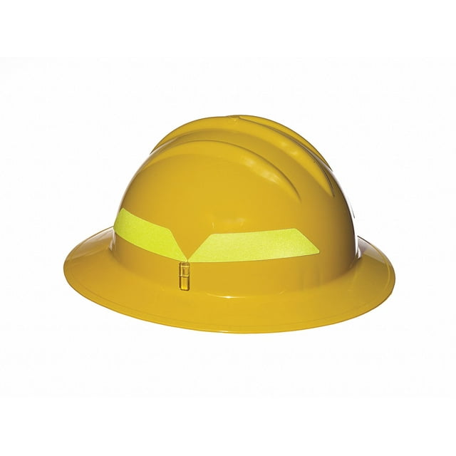 Bullard Fire Helmet,Yellow,Full-Brim FHYLR - Walmart.com