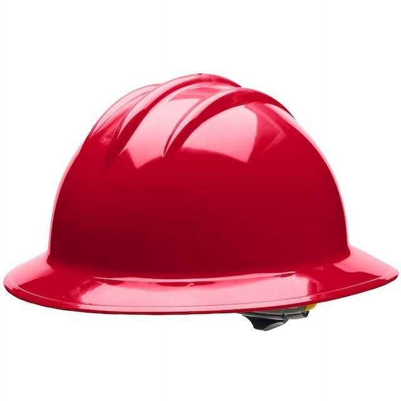 Bullard Full Brim Safety Helmet (Red) | ASA Supplies - Walmart.com