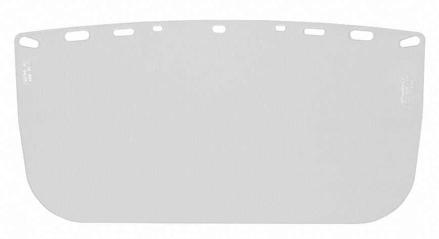 Bullard Hard Hat Clear Visor,Flat,Polyester 840ME - Walmart.com