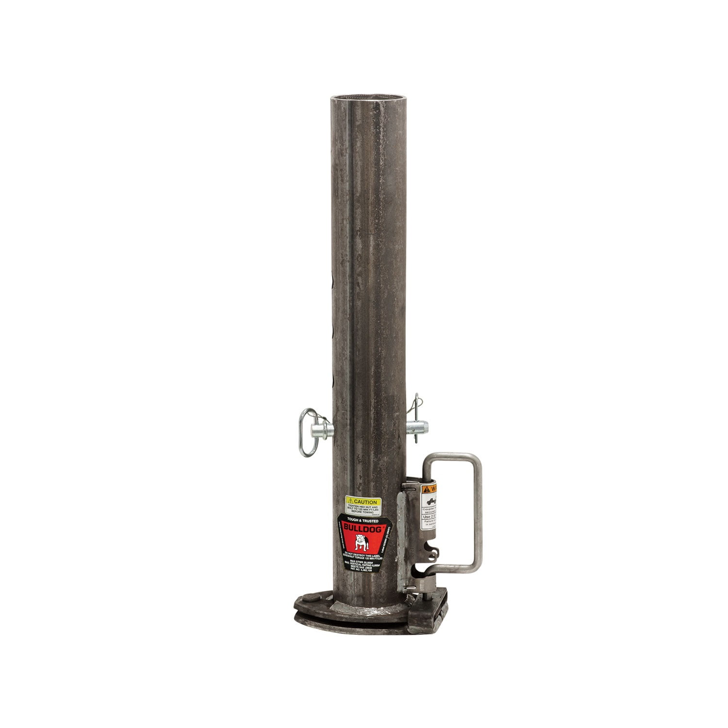 Bulldog Round Gooseneck Coupler, Adjustable, Heavy Duty, 20,000 lbs ...