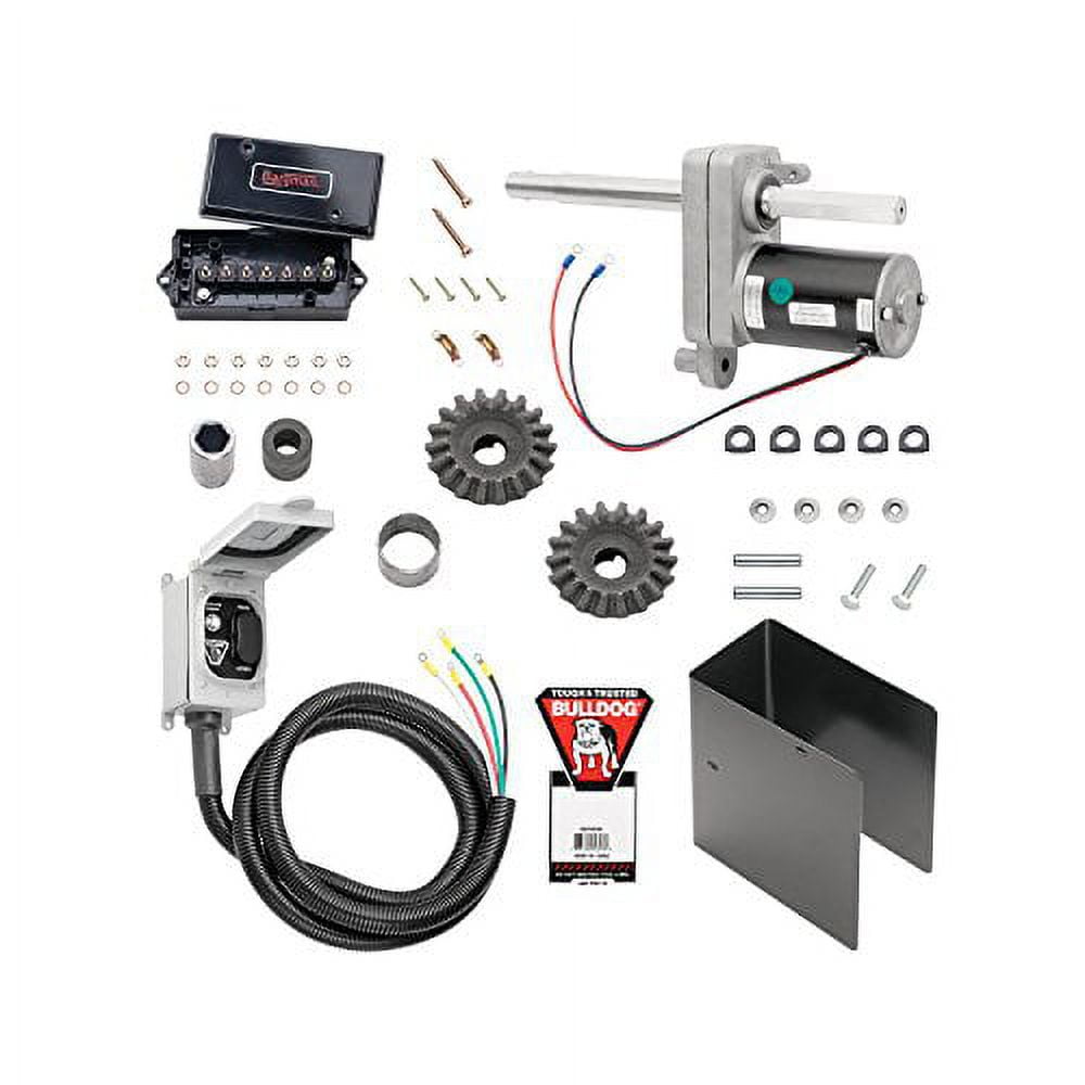 Bulldog 12,000 lbs. Electric Powered-Drive Trailer Jack Kit For Two ...