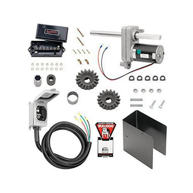 Bulldog 12,000 lbs. Electric Powered-Drive Trailer Jack Kit For Two ...