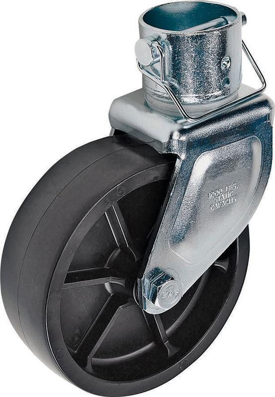 Bulldog 500245 Removable Caster with 6" Wheel & Pin/Clip for A-Frame ...