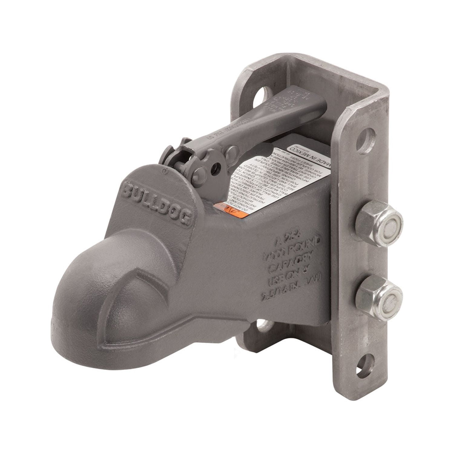 Bulldog A2563C0317 Wedge-Latch Adjustable Coupler; Cast Head; w ...