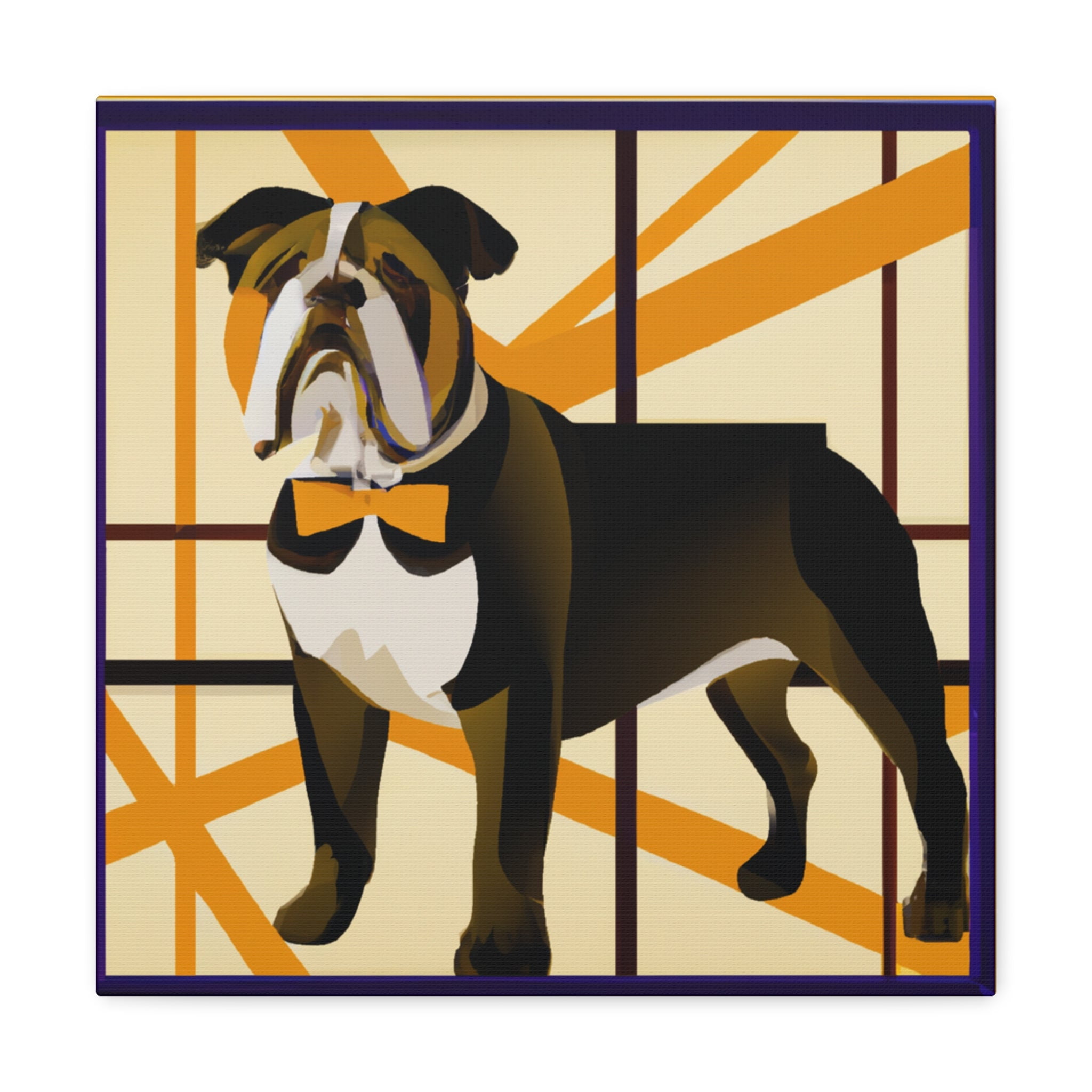"Bulldog Bones Brightness" - Canvas - Walmart.com