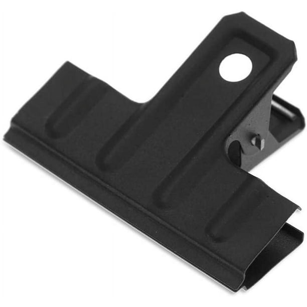 Bulldog Clips, 10 Pack Stainless Steel Jumbo Giant Binder Paper Clamps ...