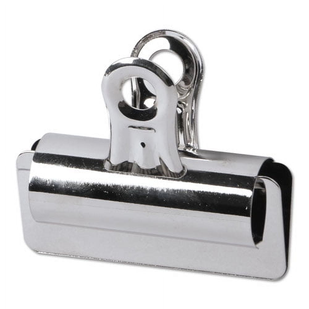 Bulldog Clips, Large, Nickel-Plated,12/pack | Bundle of 2 Packs ...