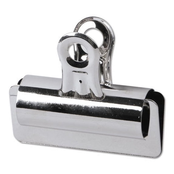 Bulldog Clips, Large, Nickel-Plated,12/pack | Bundle of 2 Packs ...