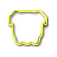 Bulldog Cookie Cutter Outline (3")- Fast Shipping - Sharp Edges ...