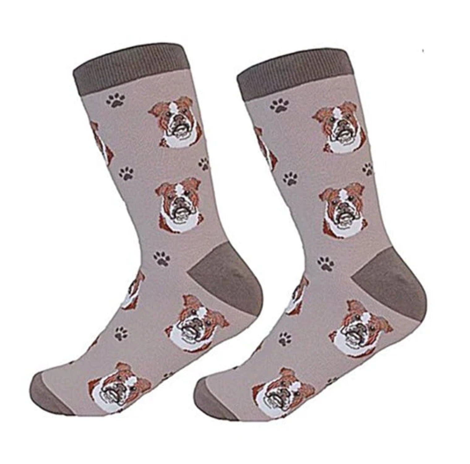 Bulldog Dog Breed Socks Unisex Sock Daddy by E&S Pets - Walmart.com