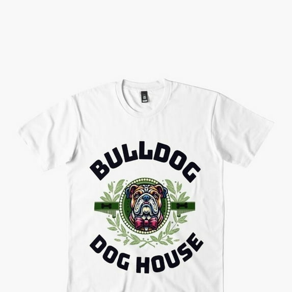 Bulldog Dog House Cla1ssic Pet Lover Logo - Walmart.com