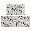 Kitchen Rugs Sets Of 2,Dog Breeds Anti Fatigue Kitchen Mat Rugs Non ...