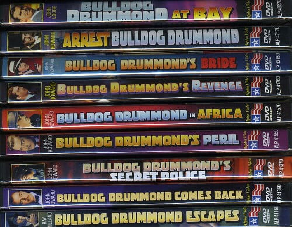 Bulldog Drummond Collection (DVD), Alpha Video, Mystery & Suspense ...