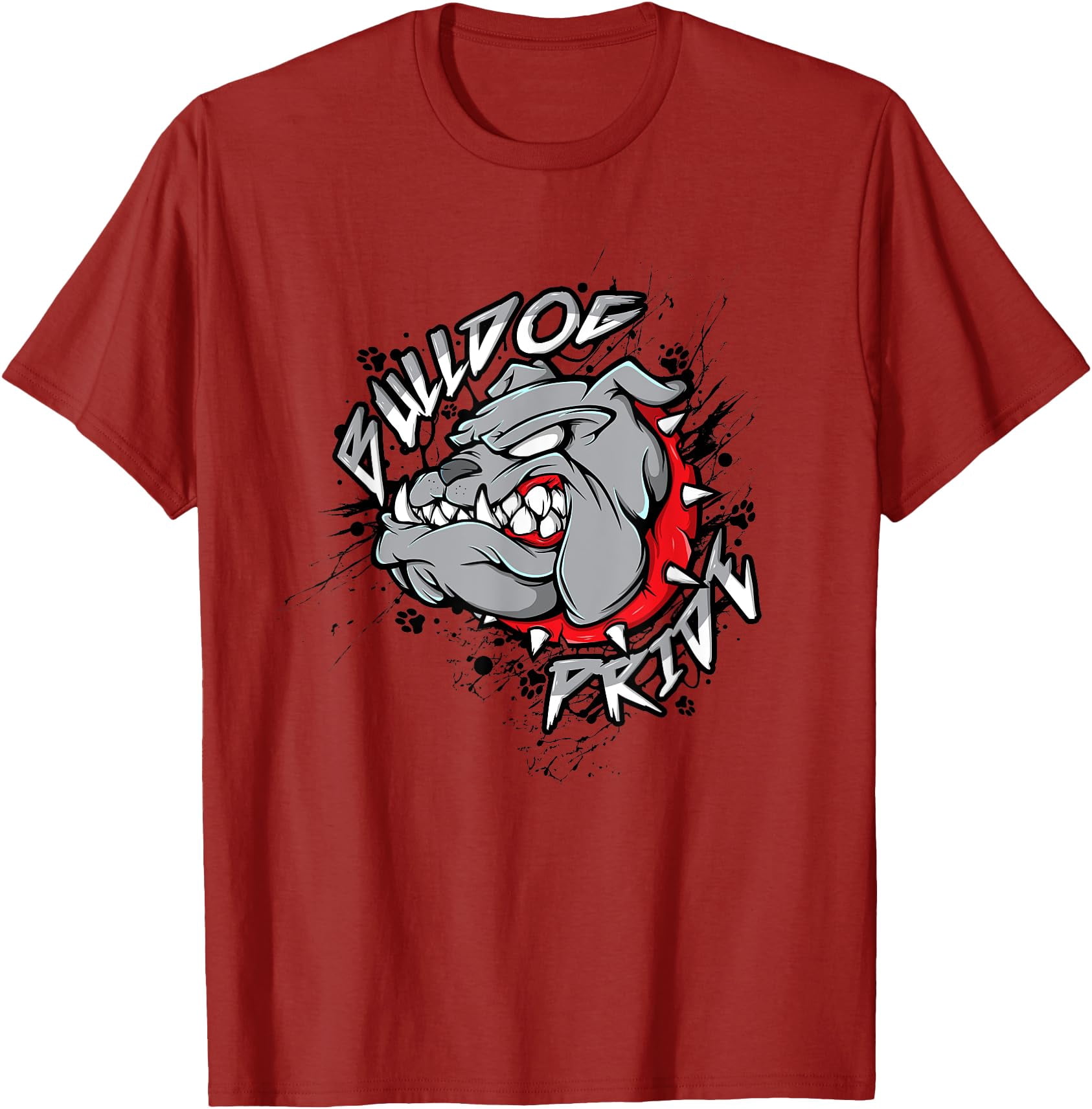 Bulldog English Bulldog Pride And Loyalty T-Shirt,Dark Heather Color ...