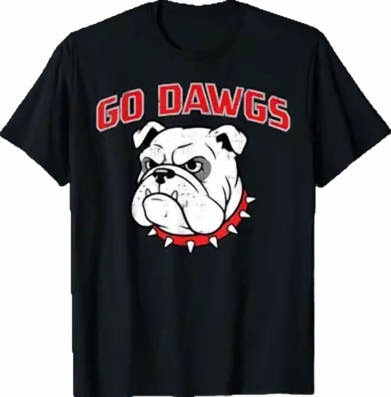 Bulldog Go Dawgs Men Women Kids Girls Youth Teen Boys T-Shirt, Unisex ...