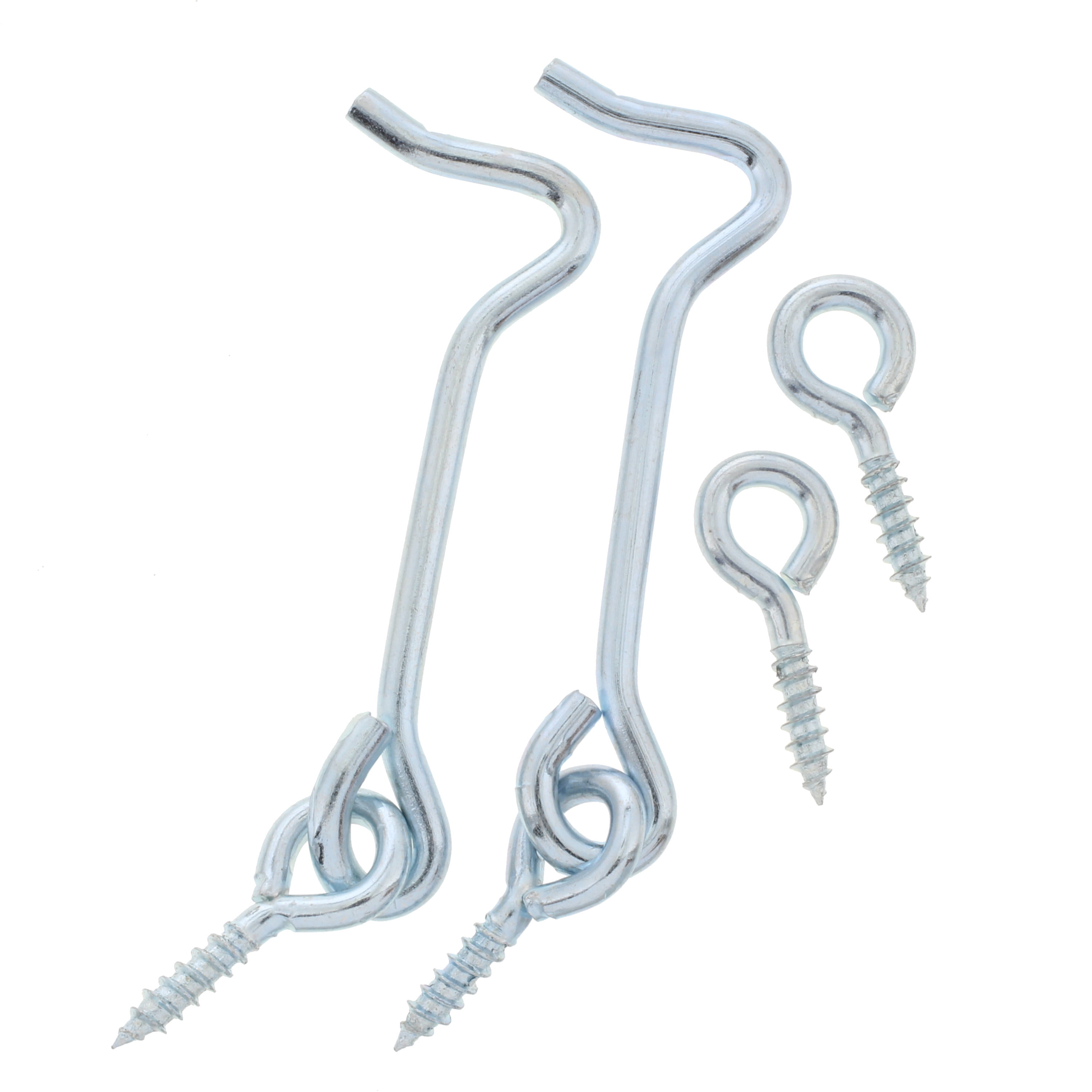 Bulldog Hardware 2 in. Gate Hook and Eye, Zinc Plated, 3 Pack - Walmart.com